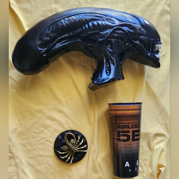 Other | Alien Romulus Xenomorph Popcorn Bucket Cup With Facehugger ...